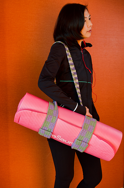 Ravelry: Yoga Mat Sling pattern by Caladrien