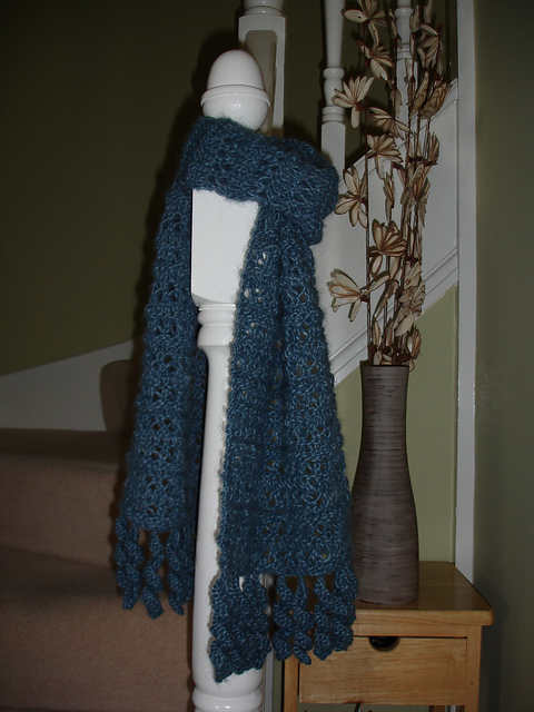 Ravelry: #3 Roman Lace Scarf pattern by Patons UK
