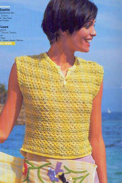 Ravelry: Laure Top pattern by Anny Blatt