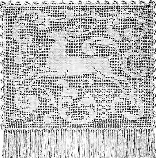 Ravelry: Deer in Filet Crochet #82 pattern by Antonie Ehrlich
