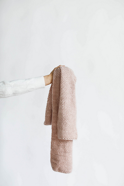 Ravelry: CFC Seed Stitch Scarf pattern by Silbia Ro