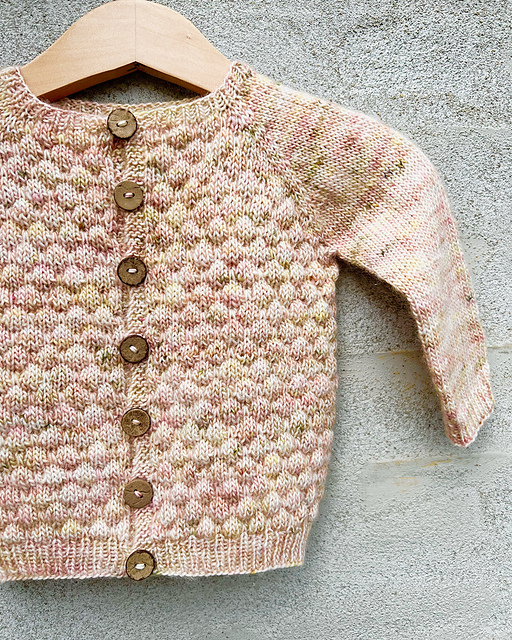 Ravelry: Baby Bubble Cardigan pattern by Camilla Hoier Adamsen