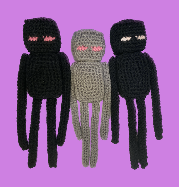 Ravelry: Minecraft Enderman pattern by Camp Crochet