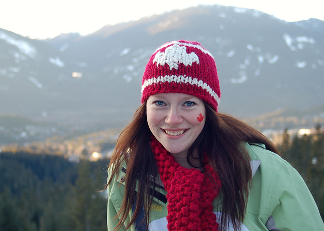 Ravelry: O Canada Toque pattern by Candise Wilde