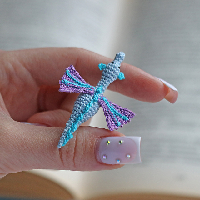 Ravelry: Dreamy Micro Dragon pattern by Kseniia Semeliak