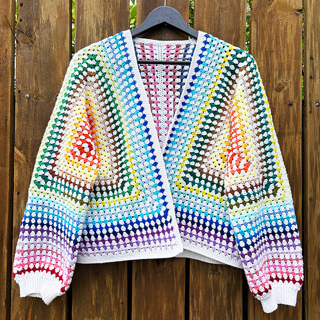 Ravelry: Hexagon Cardigan pattern by Kseniia Semeliak