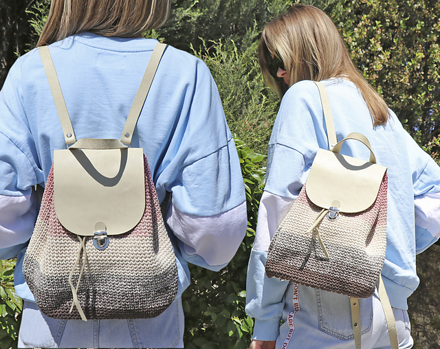 Ravelry: Easy Crochet Backpack pattern by Kseniia Semeliak