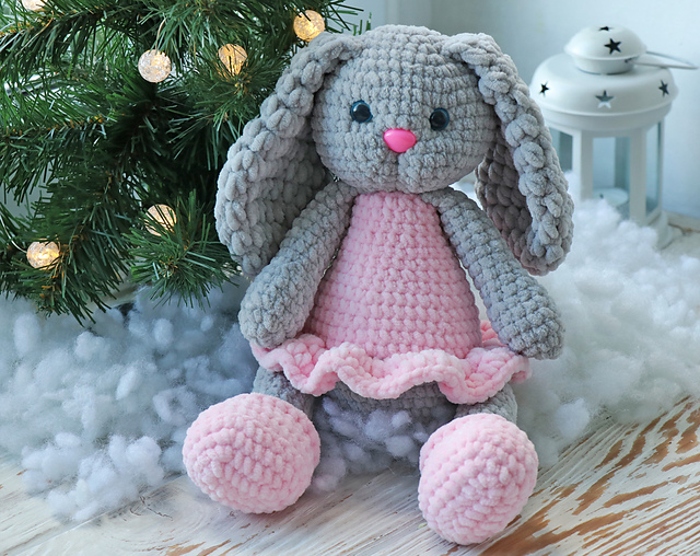 Ravelry: Cute Crochet Bunny pattern by Kseniia Semeliak