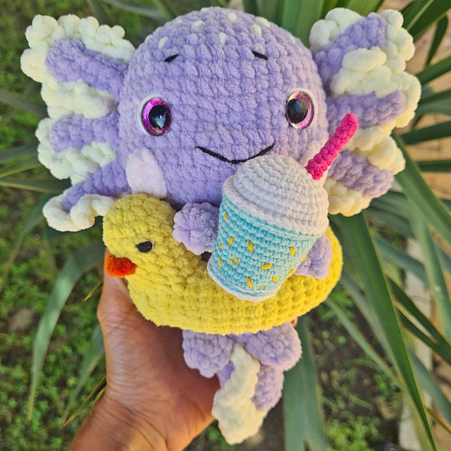 Ravelry: Axolotl pattern by Kseniia Semeliak