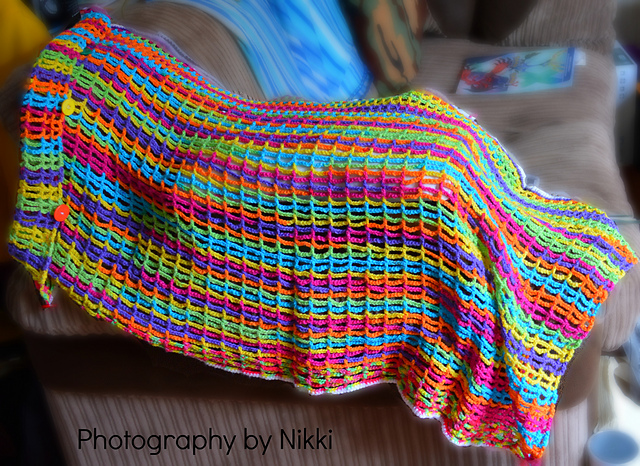 Ravelry: Summer Bikini beach wrap throw coverup pattern by Nikki Hooper