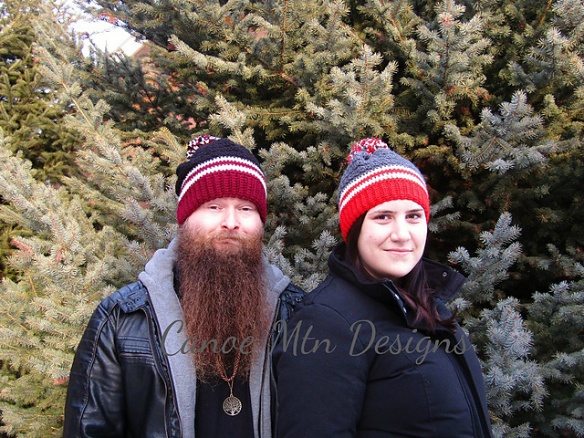 Ravelry: Rocky Mountaineer Toque pattern by Canoe Mtn Designs