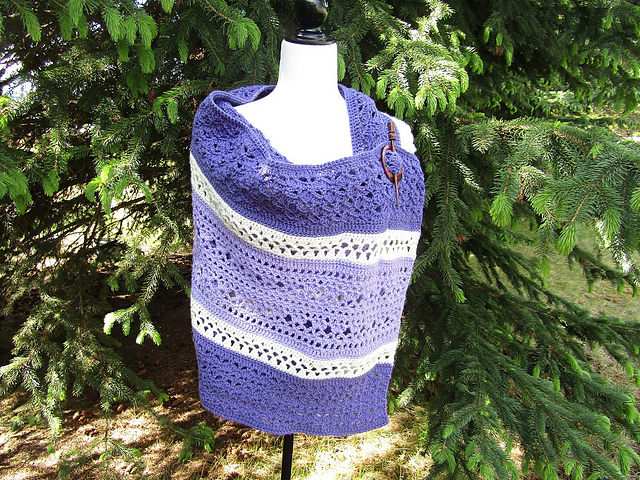 Ravelry: Stitch Sampler Shawl pattern by Canoe Mtn Designs
