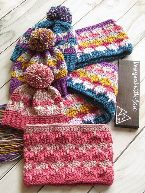 Ravelry: Basix Stash Busting Collection pattern by Canoe Mtn Designs