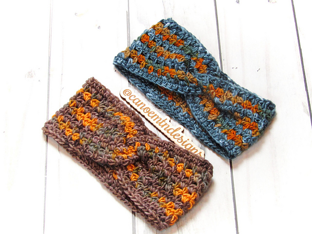 Ravelry: Owlette Ear Warmer pattern by Canoe Mtn Designs