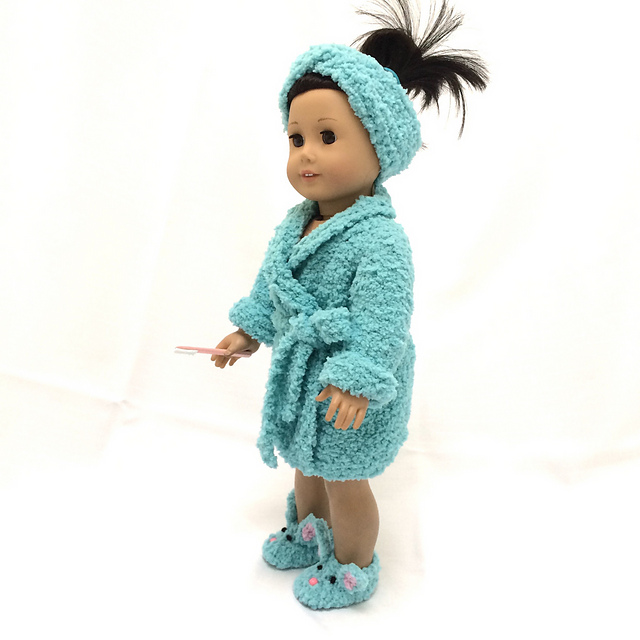 Ravelry: Canuckmel's Blue Fluff Robe