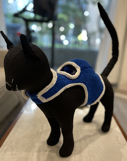 Ravelry: Wandering Cat Harness pattern by Ben Pao