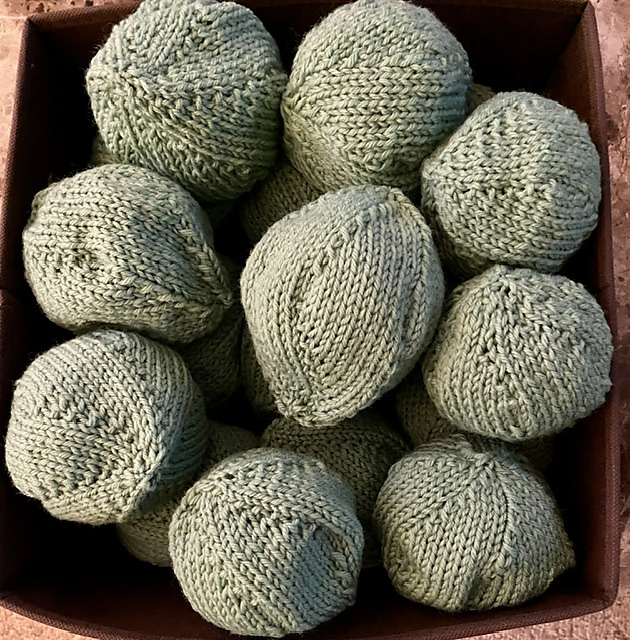 Ravelry: CapacKathy's Knit Felted Wool Dryer Balls