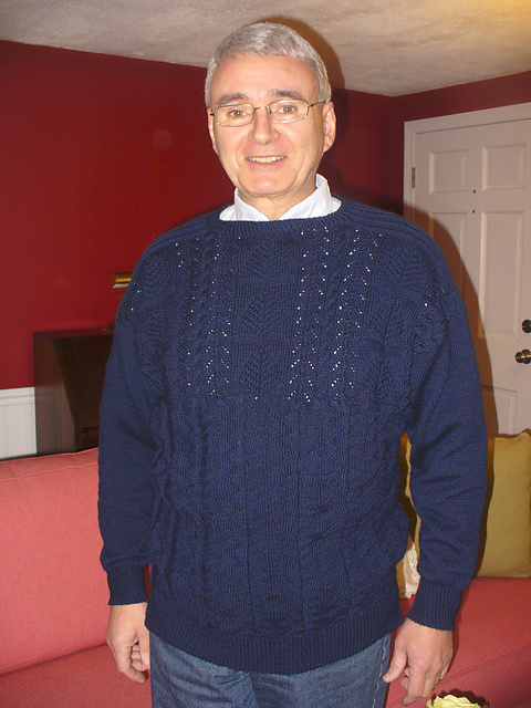 Ravelry: Hebridean Gansey pattern by Janet Macleod