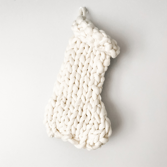 Ravelry: Chunky knit stocking pattern by Cara Corey