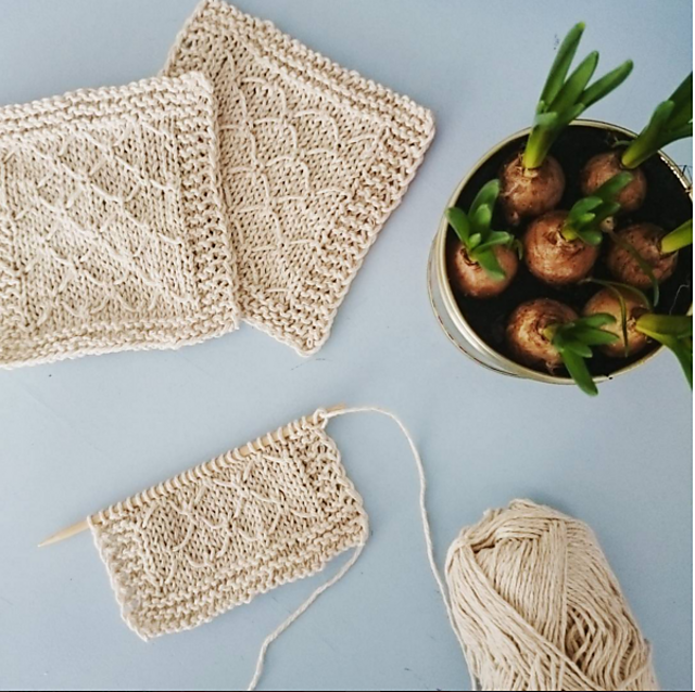 Ravelry: Diamond Coasters pattern by Carmen Jorissen
