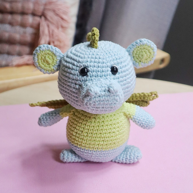 Ravelry: Dougie the Dragon pattern by Cara Engwerda