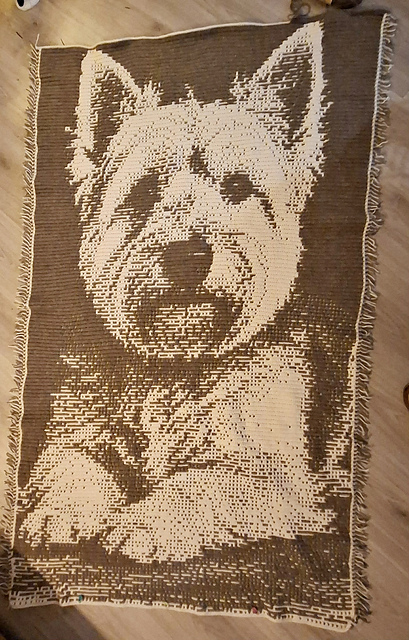 Ravelry: Overlay Mosaic "WEST HIGHLAND TERRIER (smaller)" pattern by ...