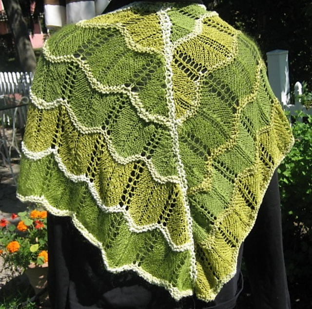 Ravelry: Wings of Fancy Shawl pattern by Carol Knits