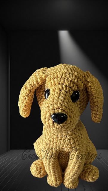 Ravelry: Daisy The Yellow Lab pattern by Carolann Rutkowski
