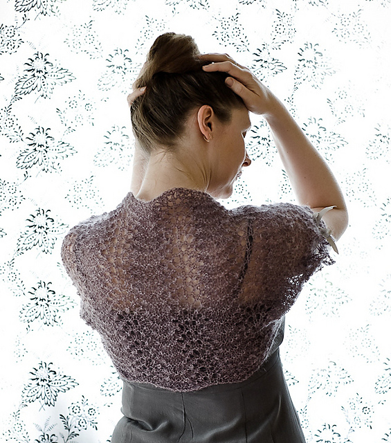 Ravelry: Easy Breezy Shoulder Shrug pattern by Caroline Levander
