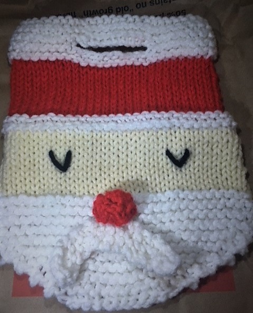 Ravelry: Christmas Santa Bag pattern by Caroline Watton