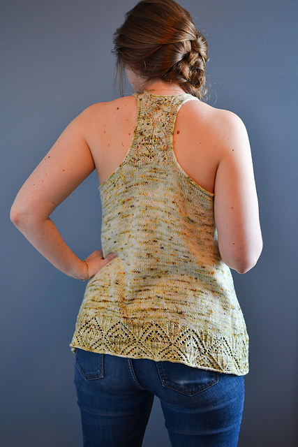 Ravelry: April Tank Top pattern by Carolyn Day