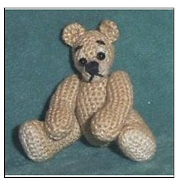 Ravelry: Quick & Easy Miniature Crochet Bear Made Of Thread pattern by ...