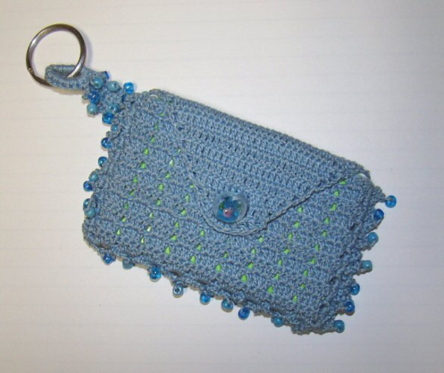 Ravelry: Credit Card Keychain Holder pattern by Maria Thompson