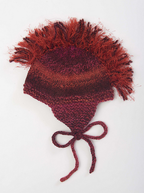 Ravelry: Madcap Mohawk Hat pattern by Darlene Dale