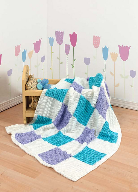 Ravelry: Lots 'O Blocks Baby Blanket pattern by Marlaine DesChamps