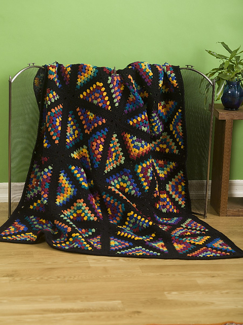 Ravelry: Stained Glass Afghan pattern by Margret Willson