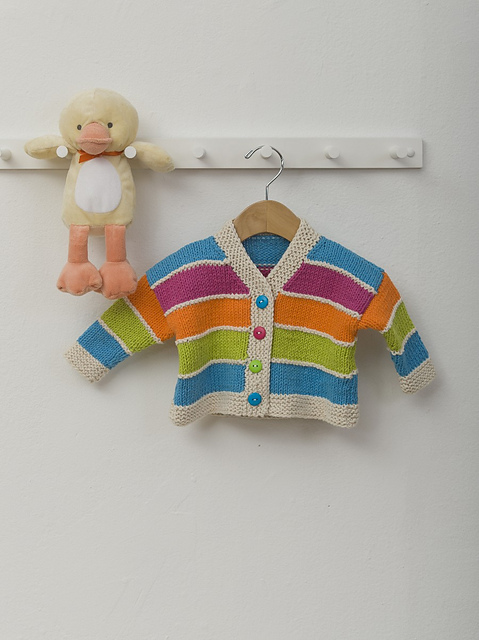 Ravelry: Kids in Color Cardi pattern by Amy Polcyn