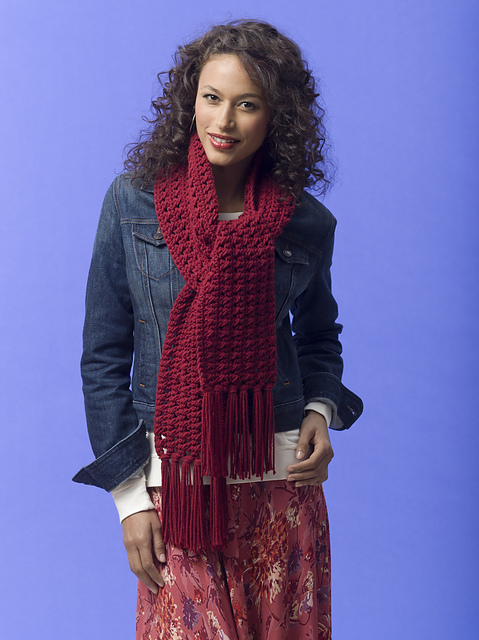 Ravelry: Red Scarf Project pattern by Marilyn Losee