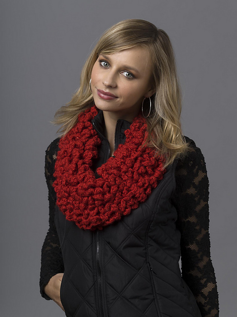 Ravelry: Loopy Fur Neck Wrap pattern by Randy Cavaliere