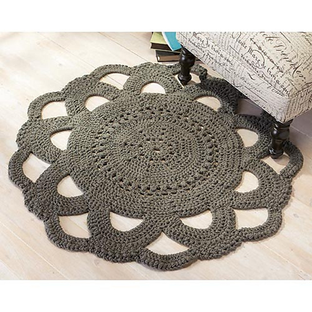 Ravelry: Doily Motif Rug pattern by Carrie Carpenter