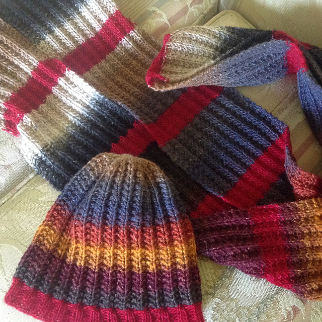 Ravelry: Skinny Ribby Scarf in Mistake-Rib Stitch pattern by Mind's Eye ...