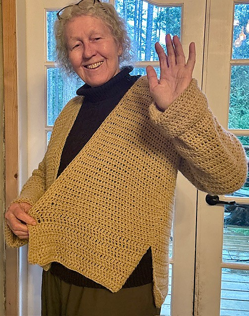 Ravelry: The Super SImple Cardigan pattern by Pam Carr