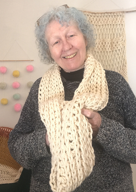 Ravelry: The Cascade Scarf pattern by Pam Carr