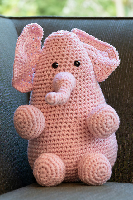 Ravelry: Edgar Elephant pattern by Linda Dean