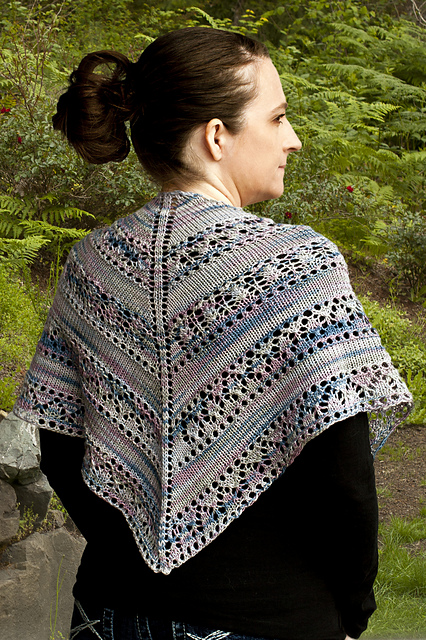 Ravelry: Lace Sampler Shawl pattern by Shannon Dunbabin
