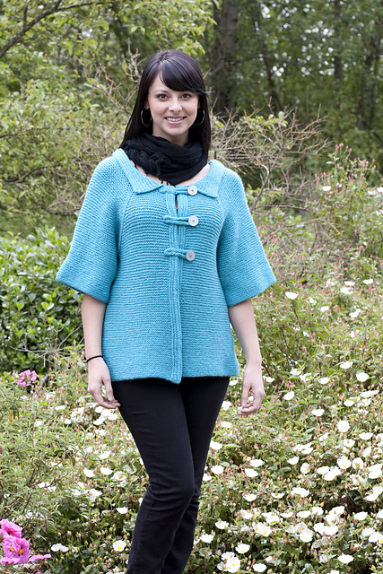 Ravelry: Cloud Classic Swing Jacket pattern by Linda Voss Plummer