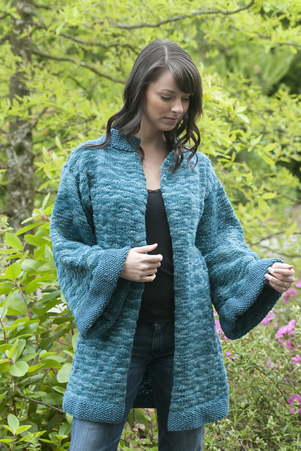 Ravelry: Kimono Sleeve Jacket pattern by Yvette Silverman