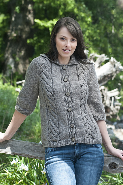 Ravelry: Adrienne Jacket pattern by Melissa Leapman