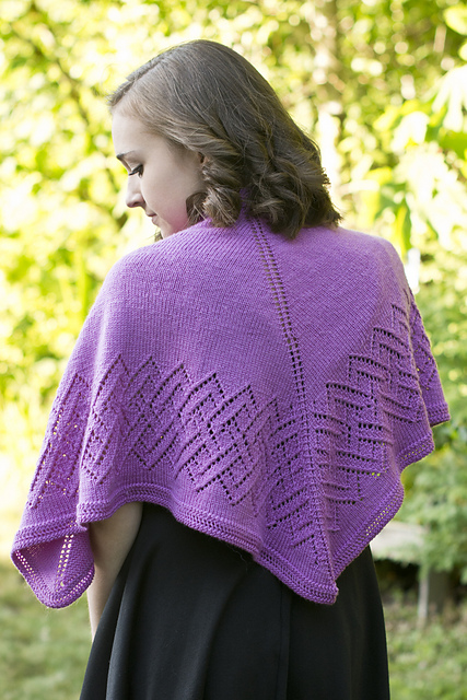 Ravelry: High Point Hug Shawl pattern by Shannon Thomas