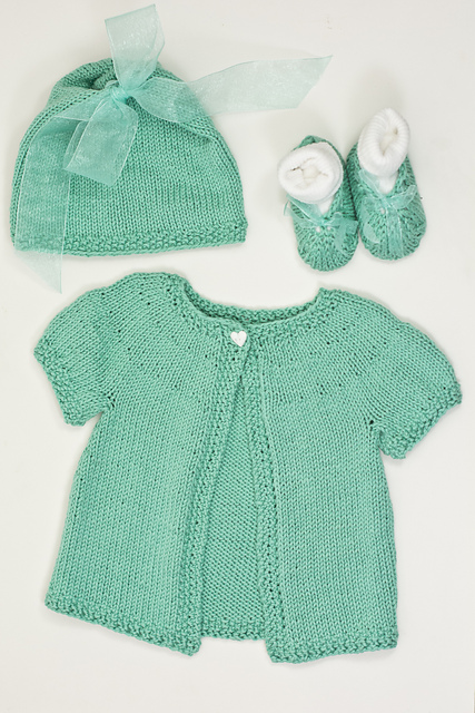 Ravelry: Basic Baby Set pattern by Kay Meadors